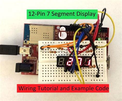 12 pin 7 segment display wiring tutorial 4 steps instructables