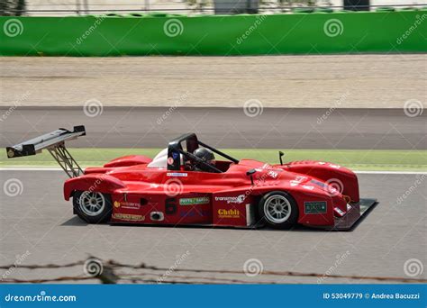 Italian Prototype Lucchini P2 07 At The Monza 2015 Race Editorial Stock Image Image Of
