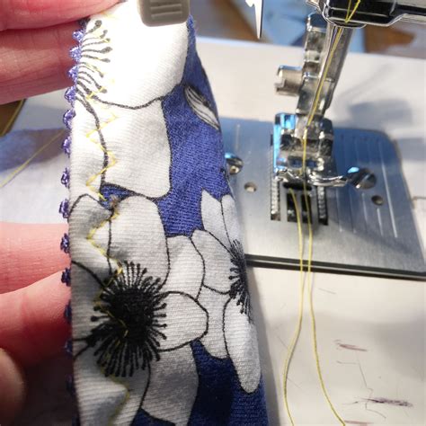How To Attach Elastic With 3 Step Stitch Van Jonsson Design