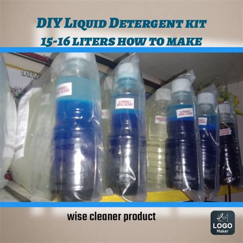 Liquid Detergent Kit 15 16 Liters How To Make Lazada Ph