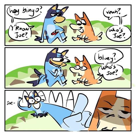 Love Bluey What A Silly Cartoon Bluey Blueyfanart Bingo Silly
