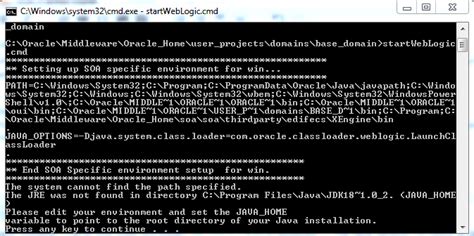 Command Prompt The Jre Was Not Found In Directory Cprogram Files