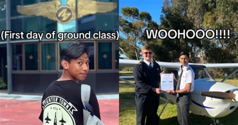 On Cloud 9 Gen Z Singaporean Flies To Australia To Realise Dream Of Being A Pilot Lifestyle