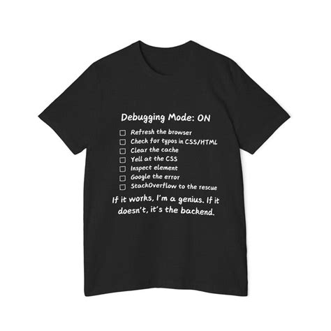 usha creations on linkedin frontend debugging mode web dev humor t