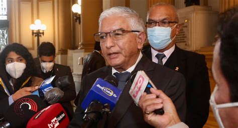 Pedro Castillo Héctor Acuña Sobre Eventual Vacancia De Castillo