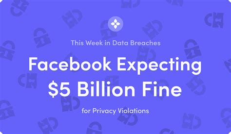 Facebook Expecting 5 Billion Fine For Privacy Violations