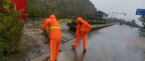 张家川公路段积极应对强降雨巡查雨天保障