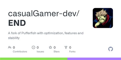 Github Casualgamer Dev End A Fork Of Pufferfish With Optimization Features And Stability