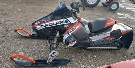 Runs Great 2015 Polaris 600 Iq Snowmobile Live And Online Auctions