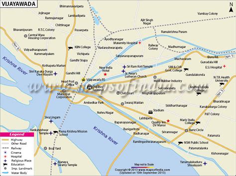 Vijayawada City Map