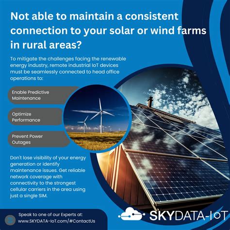 Reliable Cellular Connectivity Enables Efficient Monitoring And Management Of Solar And Wind