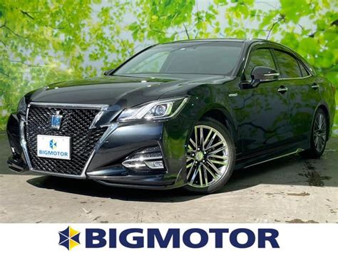 トヨタ クラウンハイブリッド ハイブリッドアスリートs サンルーフ 純正 メモリーナビの中古車｜グーネット中古車