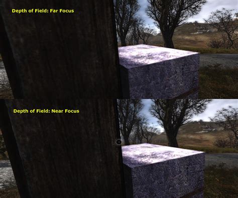 dynamic depth of field comparison image moddb