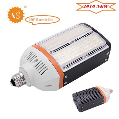 80W 180 Degree LED Corn Bulb Shoebox Flood Retrofit Kit Lamp 150 Lm W China LED Retrofit Kit