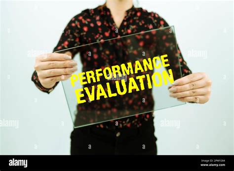 Hand Writing Sign Performance Evaluation Business Approach The Development And Action Planning