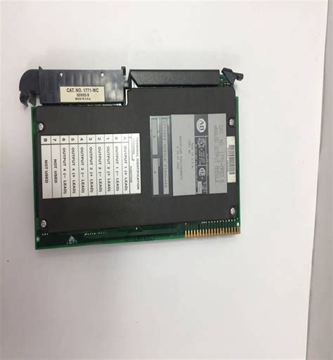 1771 OFE3 ALLEN BRADLEY ANALOG OUTPUT MODULE JUSTWELL