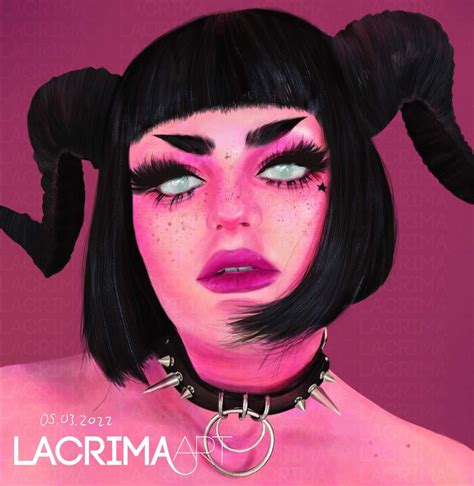 Artstation Demon Girl Portrait Study