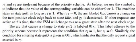 Solved The Arbiter FSM Defined In Section 6 8 F SolutionInn