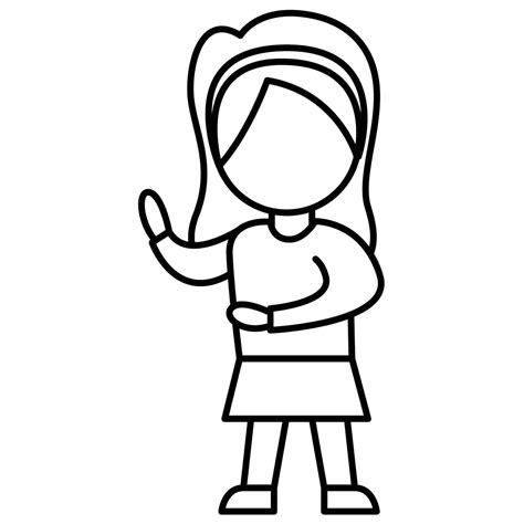 Dibujos Animados Faciles Para Dibujar De Ninas Dibujos Para Colorear Images