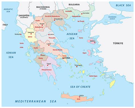 Grecia Mapa Con Administrativo Mapa De Grecia 33044969 Png Porn Sex Picture