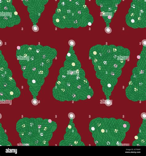 Seamless Vector Pattern Decorated Stock Vector Images Alamy