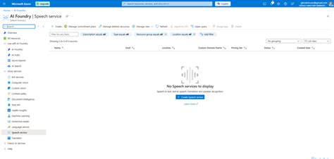 Quickstart Convert Text To Speech Using Azure Ai Speech Service