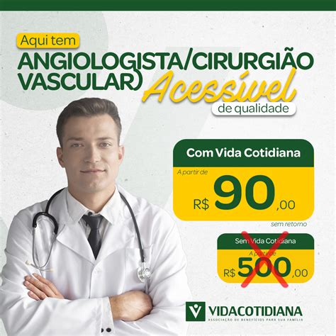Angiologista Cirurgião Vascular Vida Cotidiana