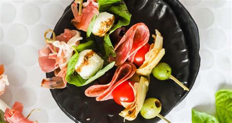 Quick And Easy Antipasto Bites Lenas Kitchen