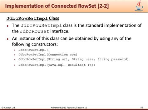 Objectives List And Describe Scrollable Result Sets Ppt Download