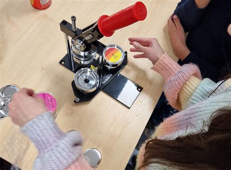 Badge Making Visual Arts Centre