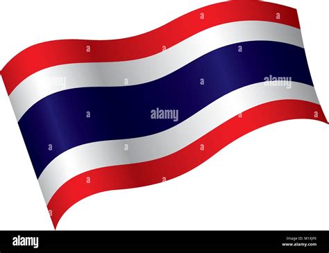 Thailand Flag Vector Illustration Stock Vector Image And Art Alamy