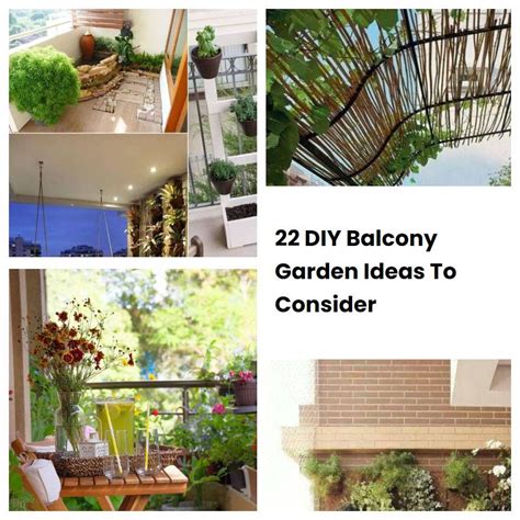 22 Diy Balcony Garden Ideas To Consider Sharonsable