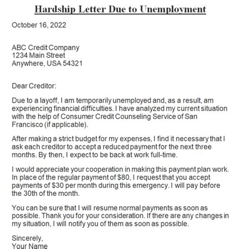 17 Editable Hardship Letter Templates In Ms Word