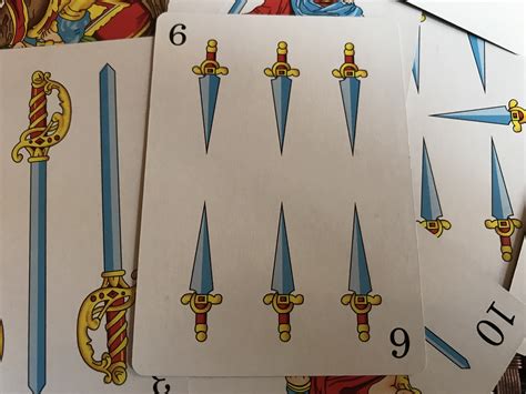Fuerza Gemidos estómago significado del 6 de espadas en la baraja