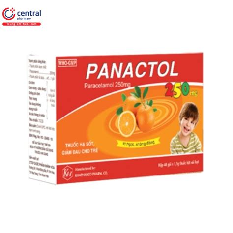 Thuốc Panactol 250mg Giải Pháp Hạ Sốt Và Giảm đau Mức độ Nhẹ đến Vừa