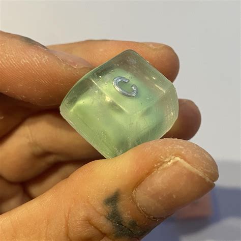 Multi Pastel Ice Cube Alphabet Keycaps Prototype Work In Progress R