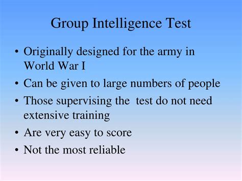 Ppt Intelligence And Intelligence Testing Powerpoint Presentation