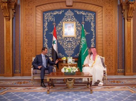 كونا ولي العهد السعودي والرئيس السوري يبحثان سبل تعزيز العلاقات بين