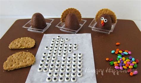 Mini Chocolate Cheesecake Turkeys Hungry Happenings