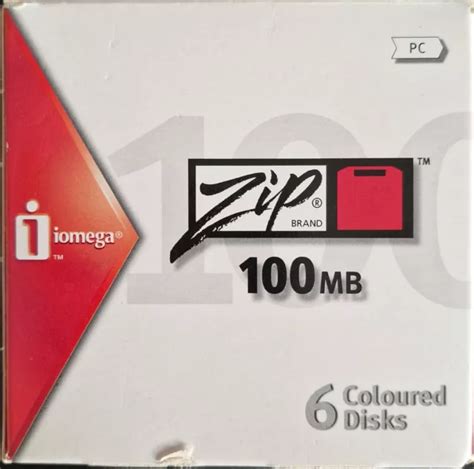6 COLOURED DISKS Original Iomega ZIP100 EUR 99 00 PicClick DE