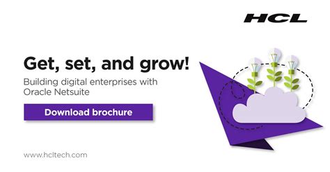 Hcltech On Linkedin Hcl Oracle Netsuite Practice Hcl Technologies