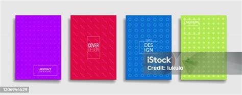 추상 패턴 배경 커버 디자인 트렌디하고 생생한 색상과 현대적인 배경 디자인 파란색 보라색 빨간 녹색 현수막 포스터 벡터 커버 템플릿입니다 0명에 대한 스톡 벡터 아트 및