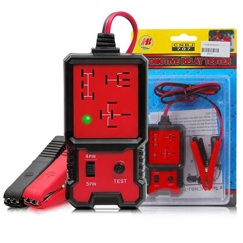 12v Electronic Automotive Relay Tester Auto Car Diagnostic Battery