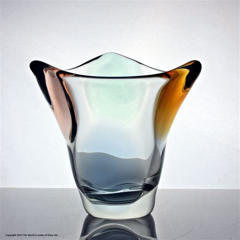 Frantisek Zemek For Mstisov Rhapsody Vase The World Is Made Of Glass
