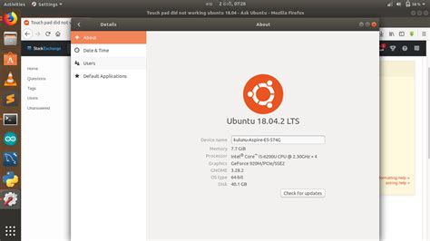 Ubuntu Fix For Right Click Not Working Touchpad Issues By
