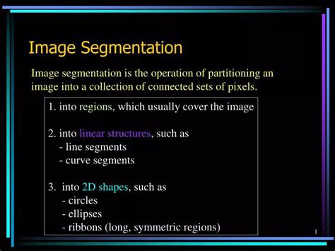 PPT Image Segmentation PowerPoint Presentation Free Download ID 5548087
