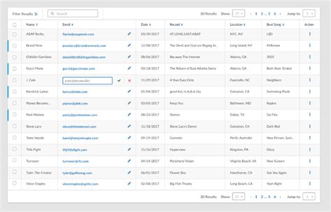 Designing Tables For Reusability Design Web Design Ui Design Dashboard