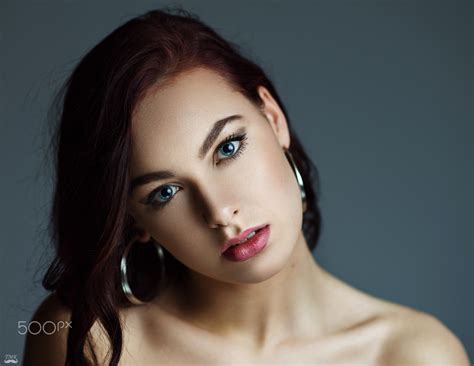 Face Women Redhead 500px Model Portrait Long Hair Photography