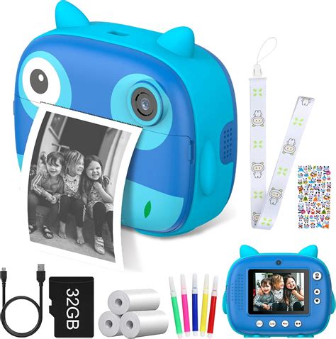 Daconovo Linda Cámara Instantánea Para Niños De 25k Cámara Digital