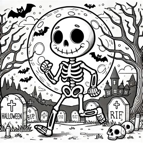 Dibujos De Halloween Para Colorear ️ Minenito